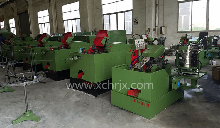 Hex Bolt Making Machine / Multistation Cold Heading Machine / Bolt ...